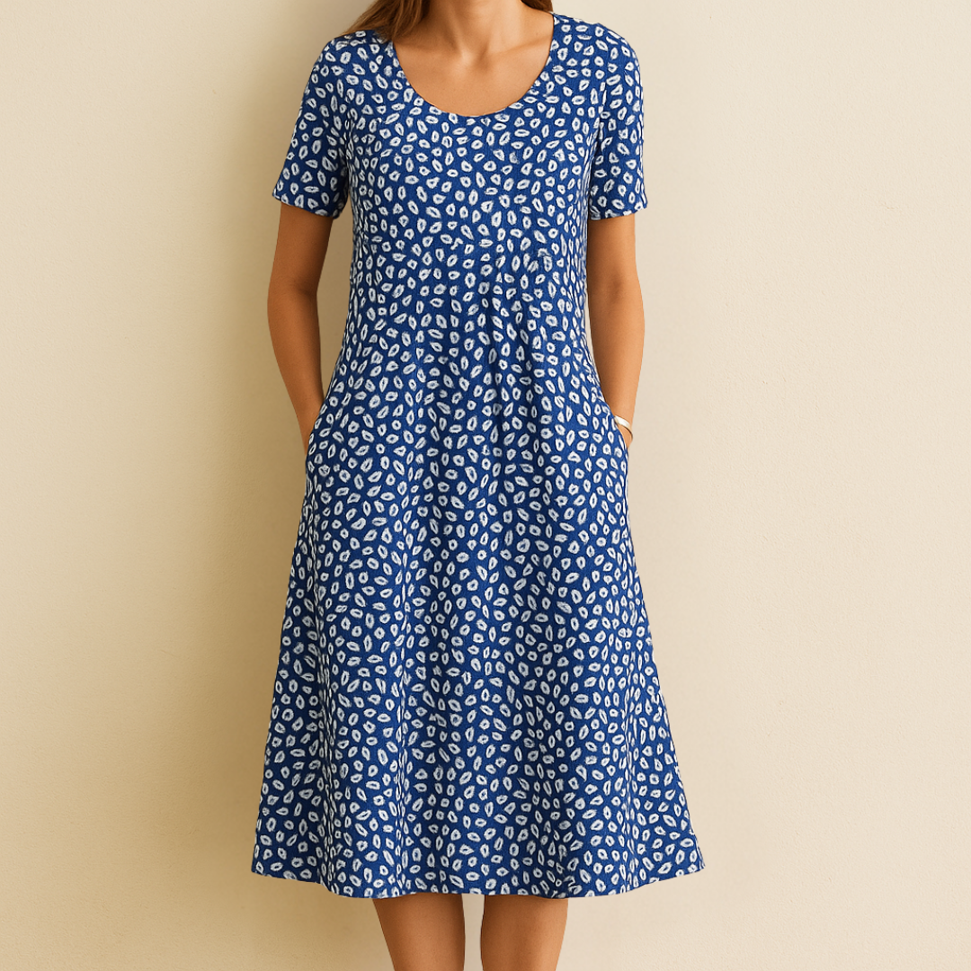 Orla - Soft Leaf Dress – Davis & Lane