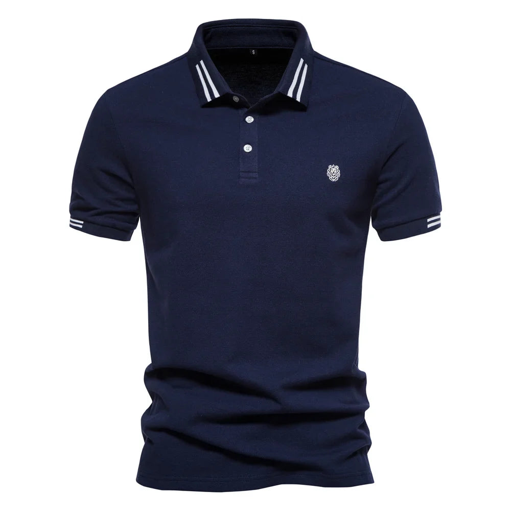 Princeton - Crisp Cotton Polo – Davis & Lane